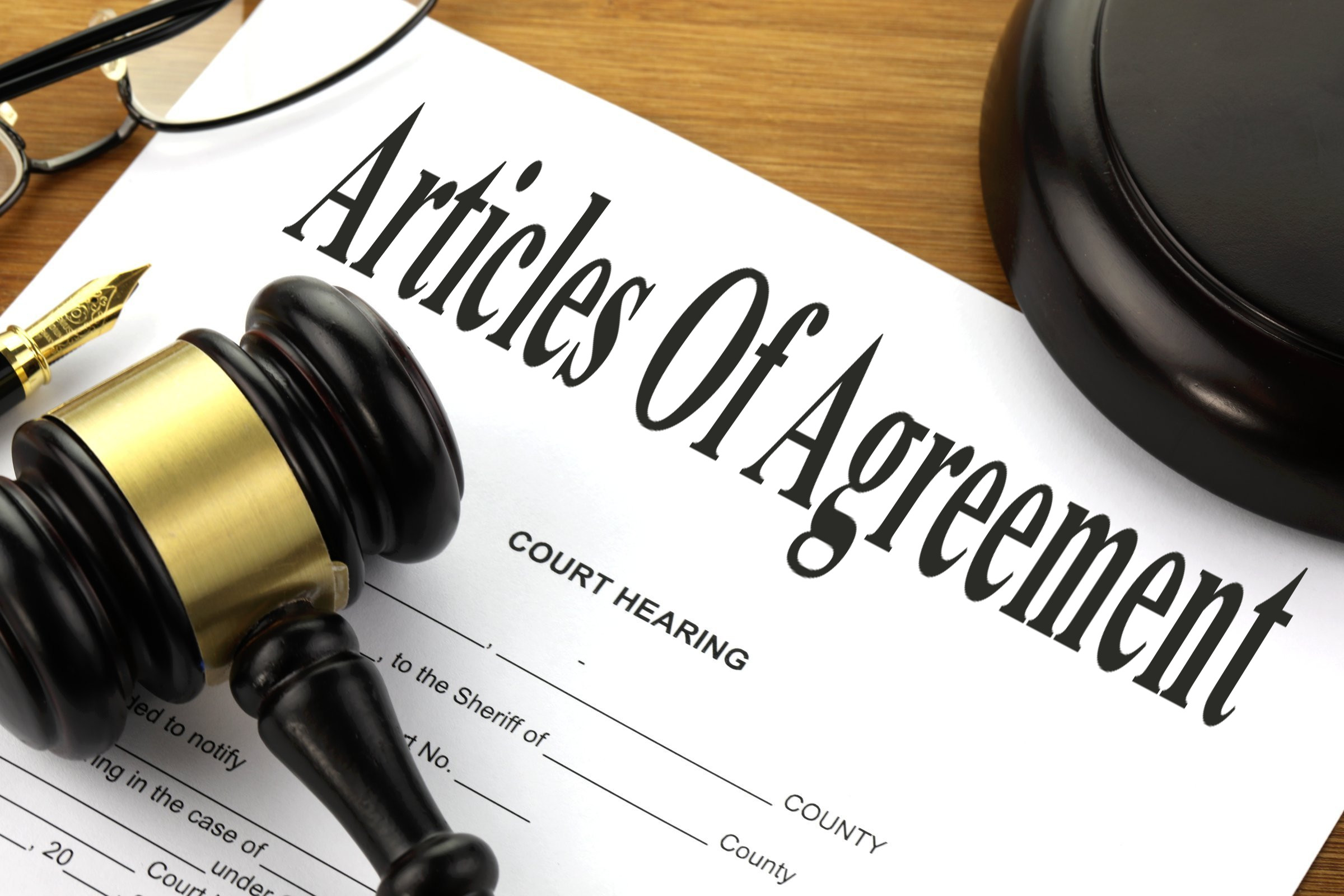 Articles Of Agreement Free Of Charge Creative Commons Legal 1 Image