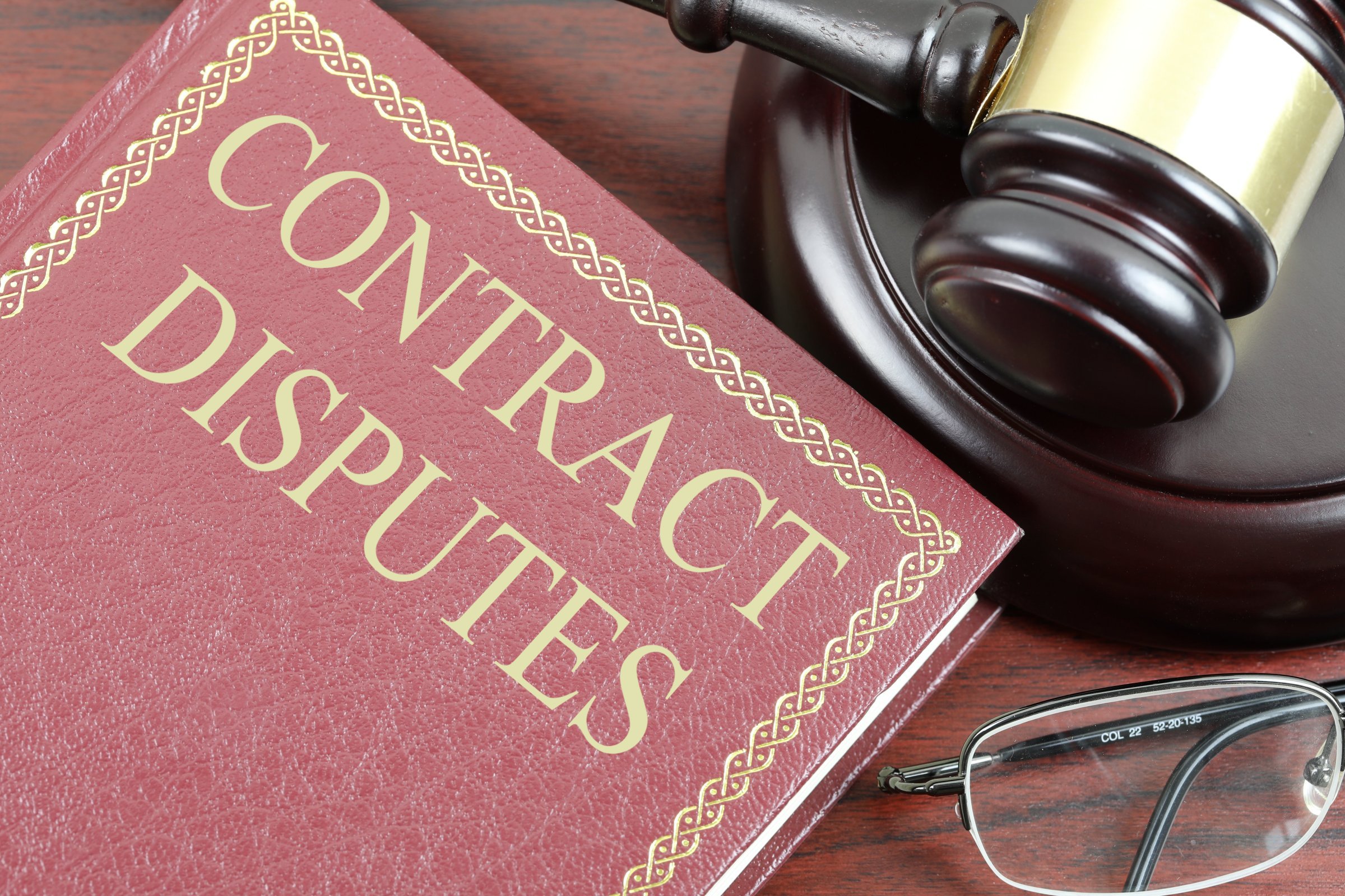 Contract Disputes Free Of Charge Creative Commons Law Book Image